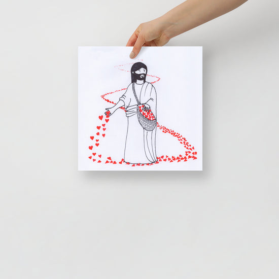 Sow Love So Love Cartoon Print