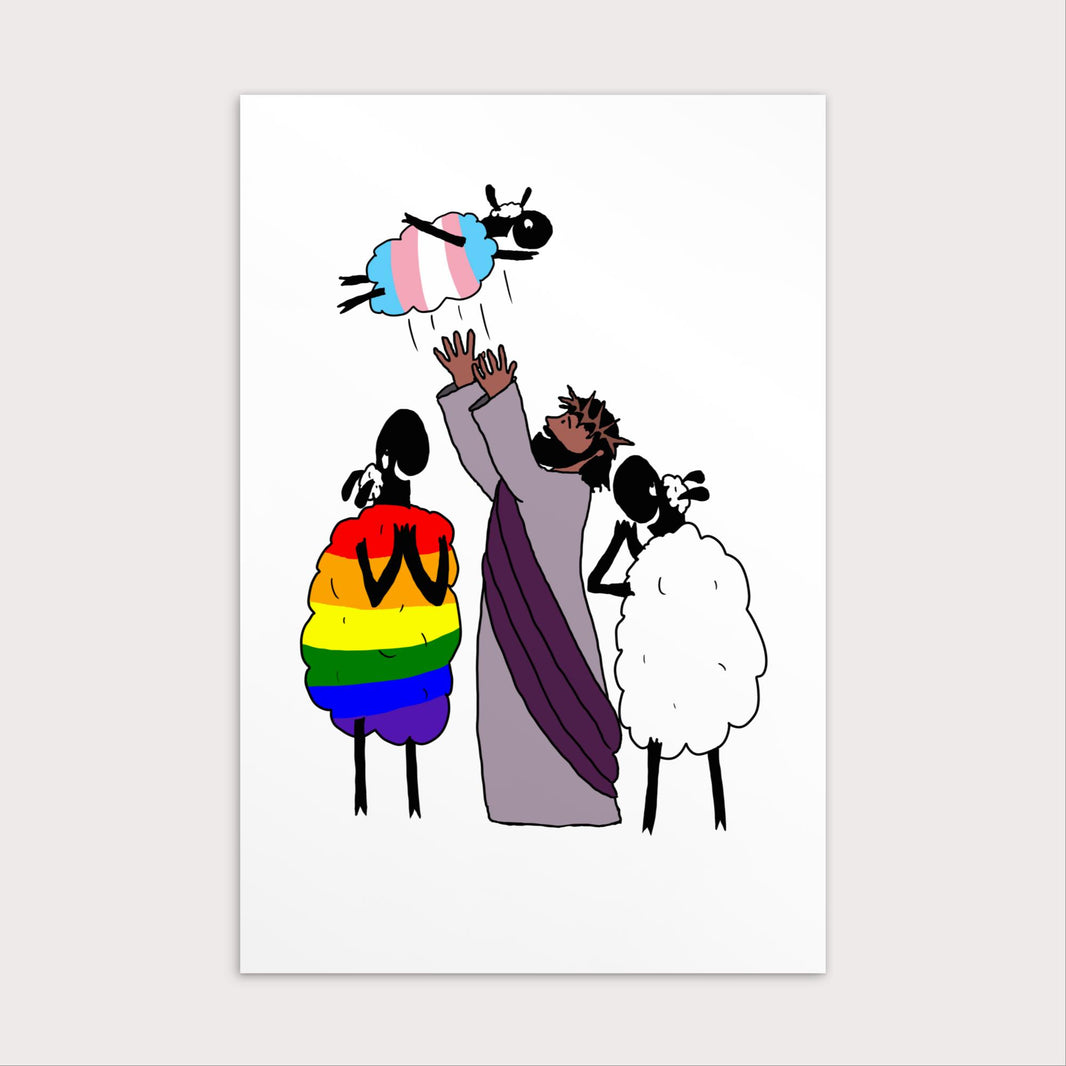 LGBTQ Mini Prints: Pride Month Postcards, Notecards & Gifts