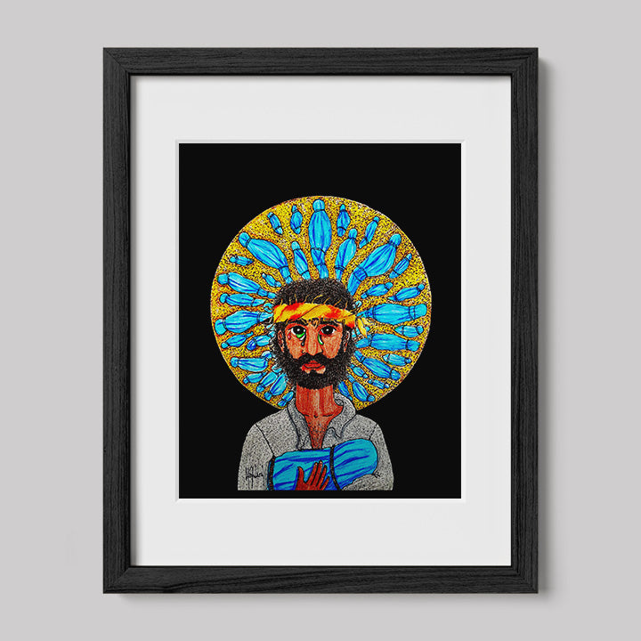 Buy Gaze Image of Christ Print by David Hayward - NakedPastor