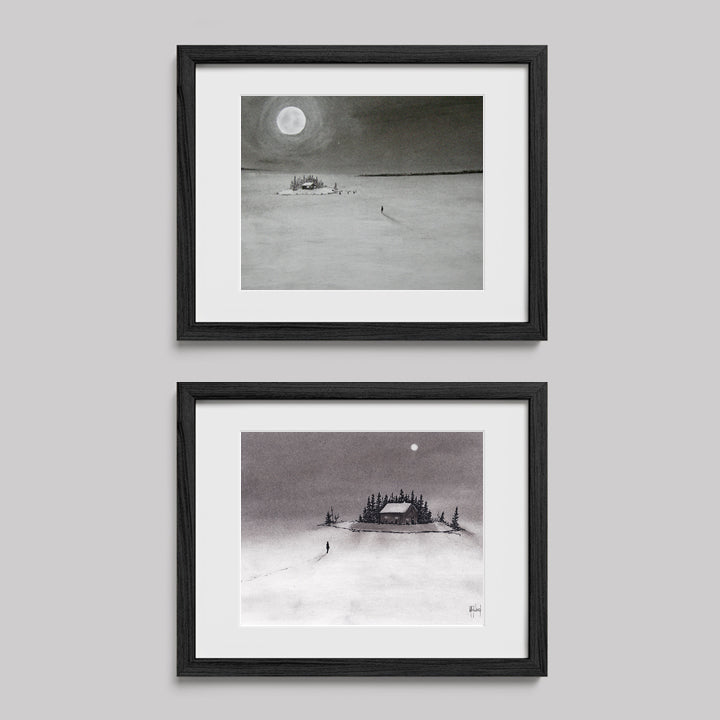 The Long Way Back Art Print Set