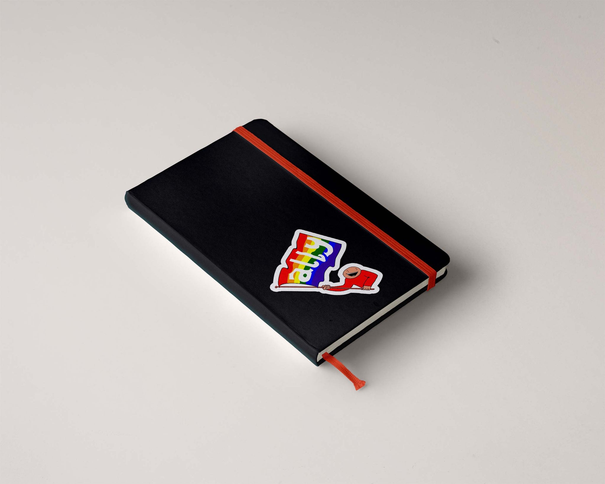 Adorable LGBTQ+ Ally Sticker